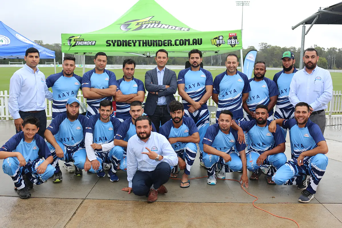 Ambassador Waissi Participated at the AAYA Cricket Team’s First Match ...