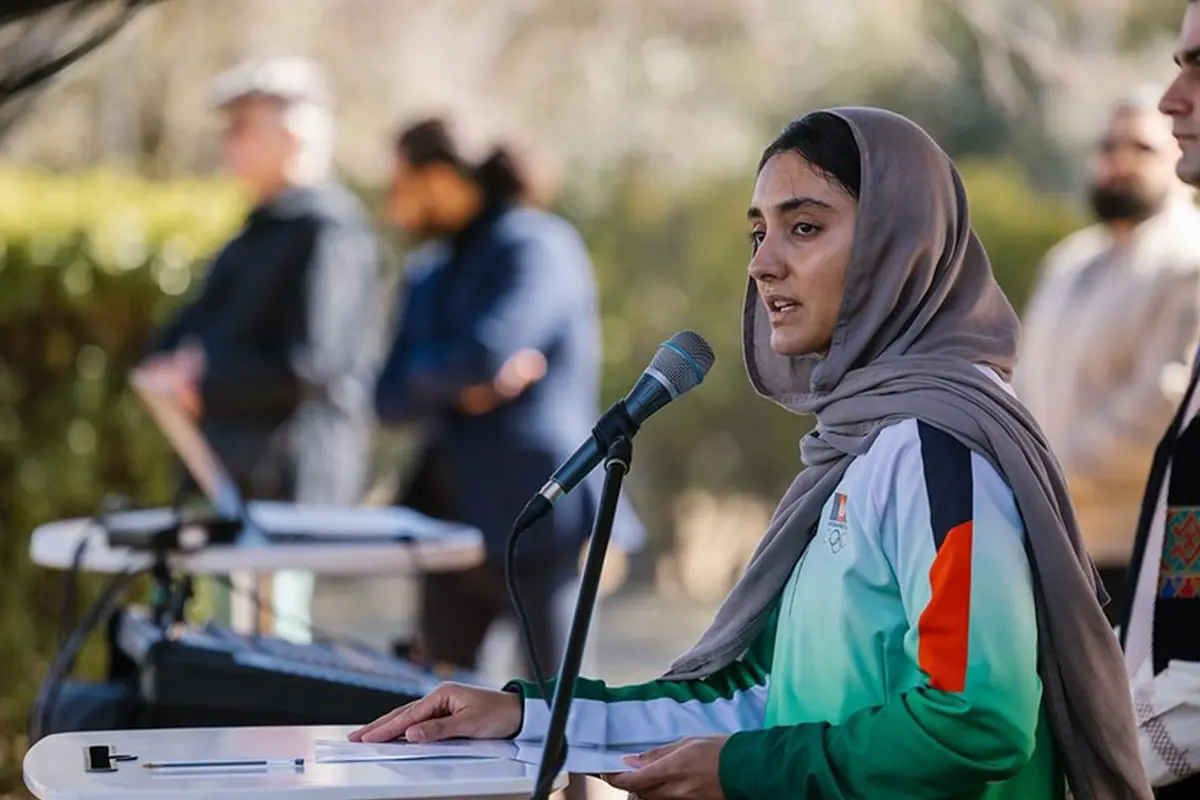 Kimia Yousofi: Running Beyond the Finish Line - Embassy of the Islamic ...